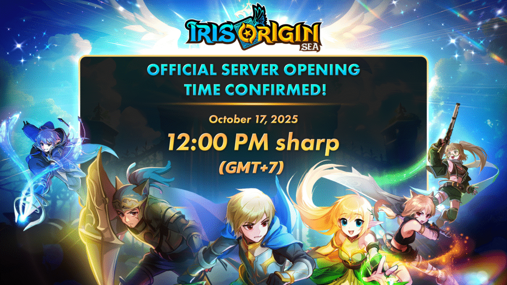 Official Server Opening Time Confirmed! - Iris Origin Sea